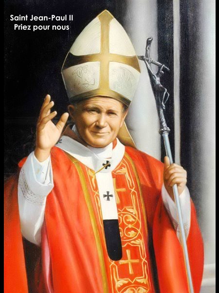Image Jean-Paul II 16" x 24" (40 x 60 cm) / un